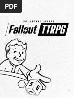 Fallout RPG Character Sheet Template | PDF