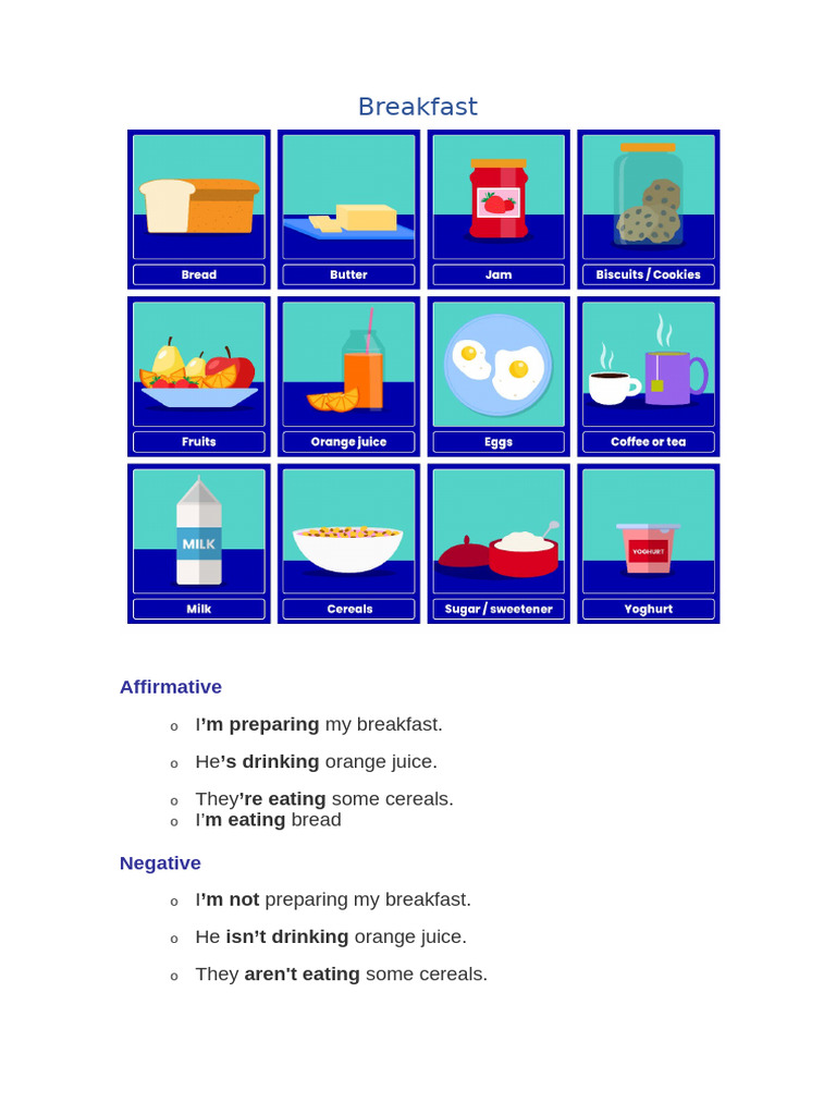 Breakfast | PDF