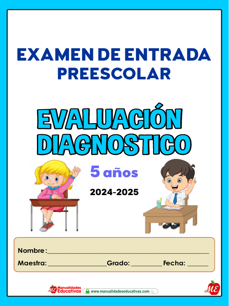 5 AÑOS Evaluacion Diagnostica | PDF