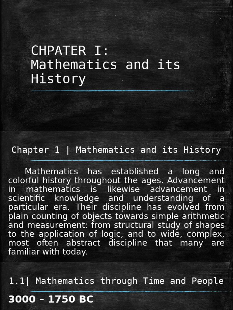 History of Mathematics Week 1 | PDF | Mathematics | Numbers