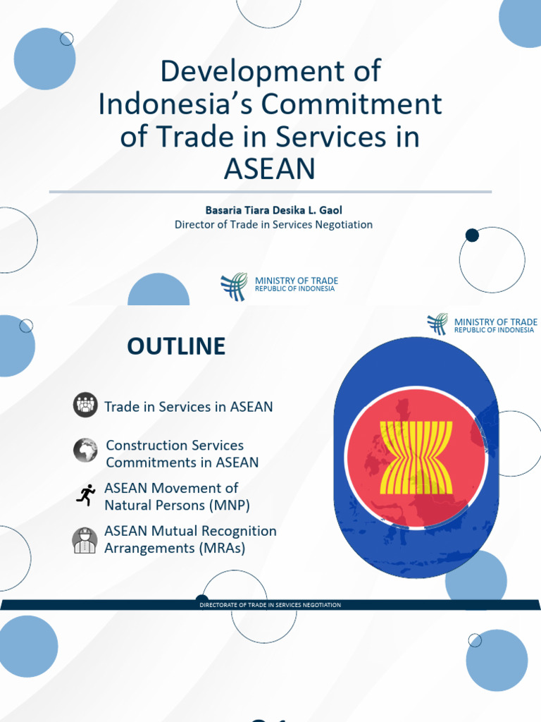 1 - Basaria Tiara L Gaol - Development of Commitment of TiS in ASEAN ...