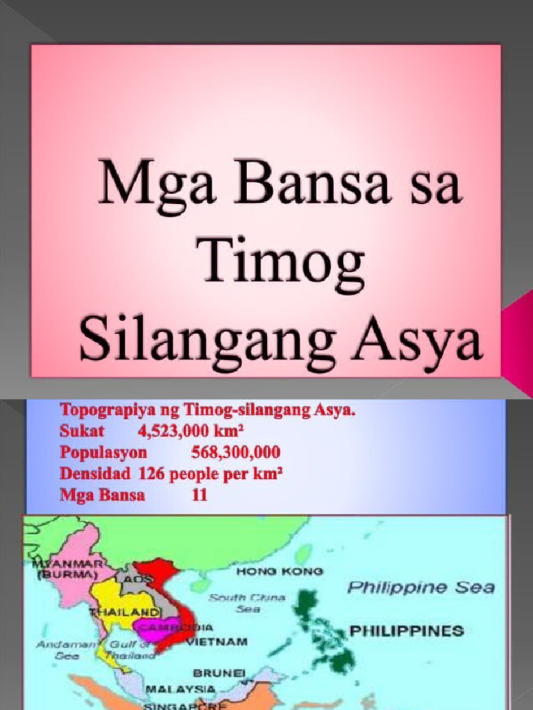 Mga Bansa Sa TSA | PDF