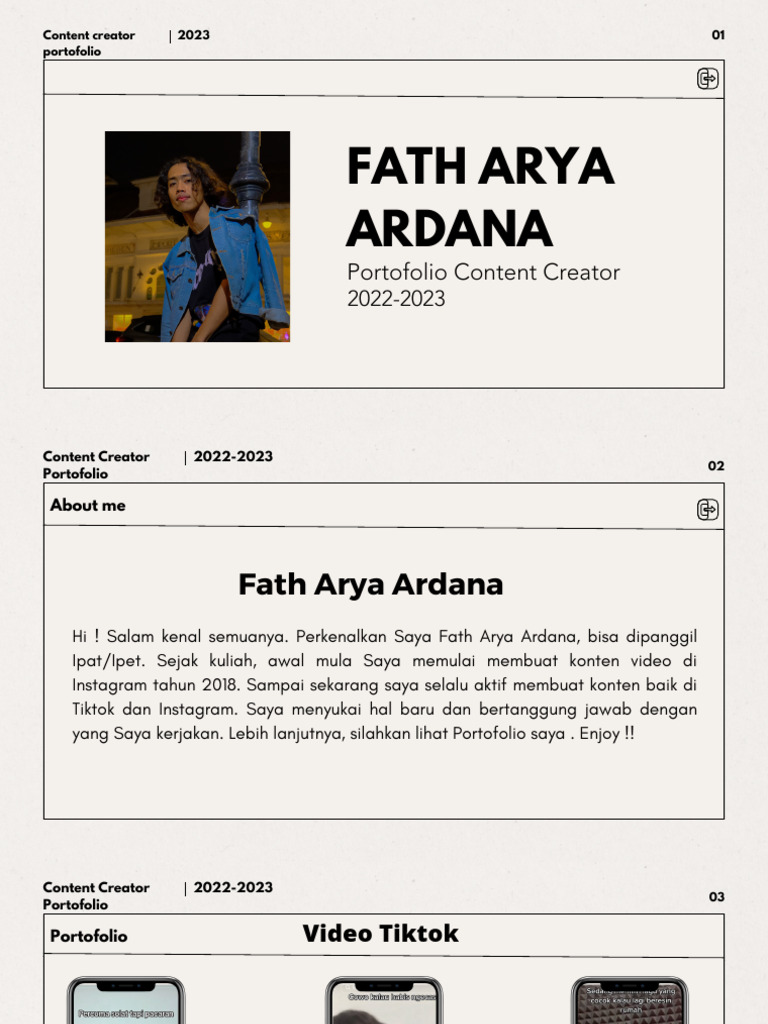 Portofolio Fath PDF | PDF