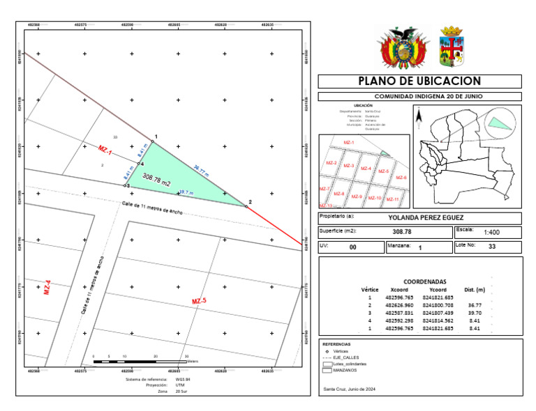 PLANO33 | PDF | Geodesia | Tecnología geográfica