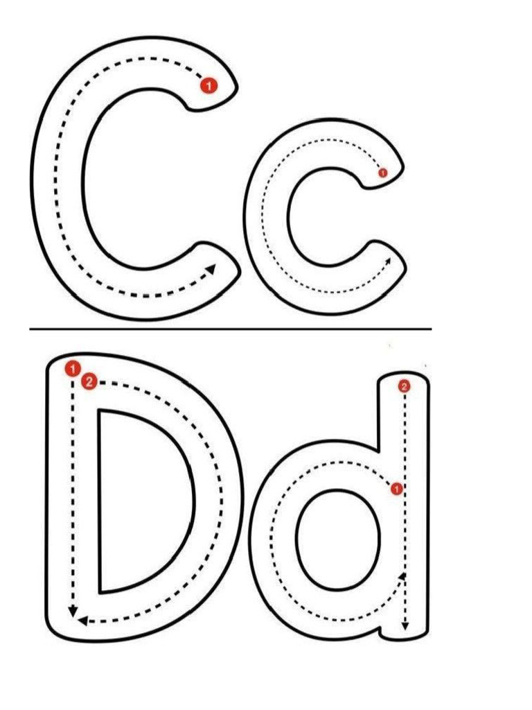 Trazo Del ABC | PDF