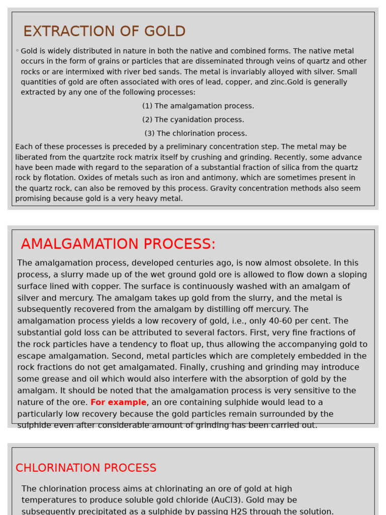 Cyanidation Process-1 | PDF | Gold | Cyanide