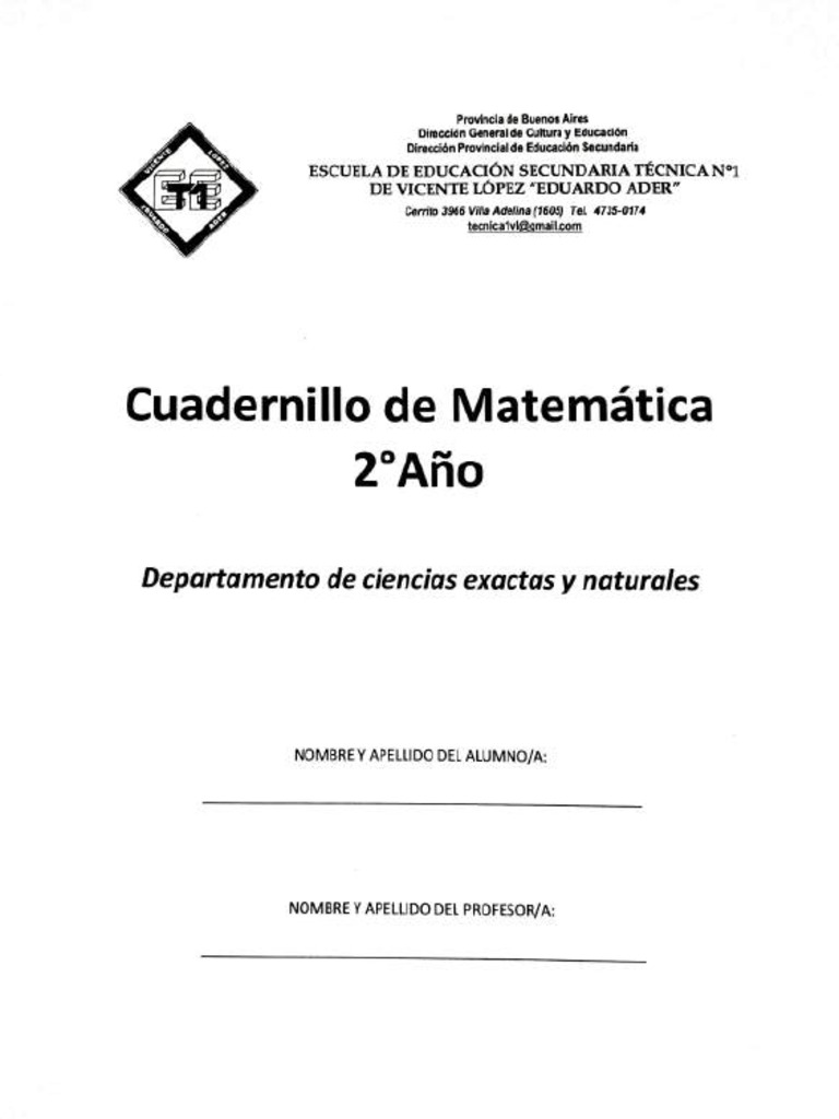 Cuadernillo Completo - Compressed | PDF