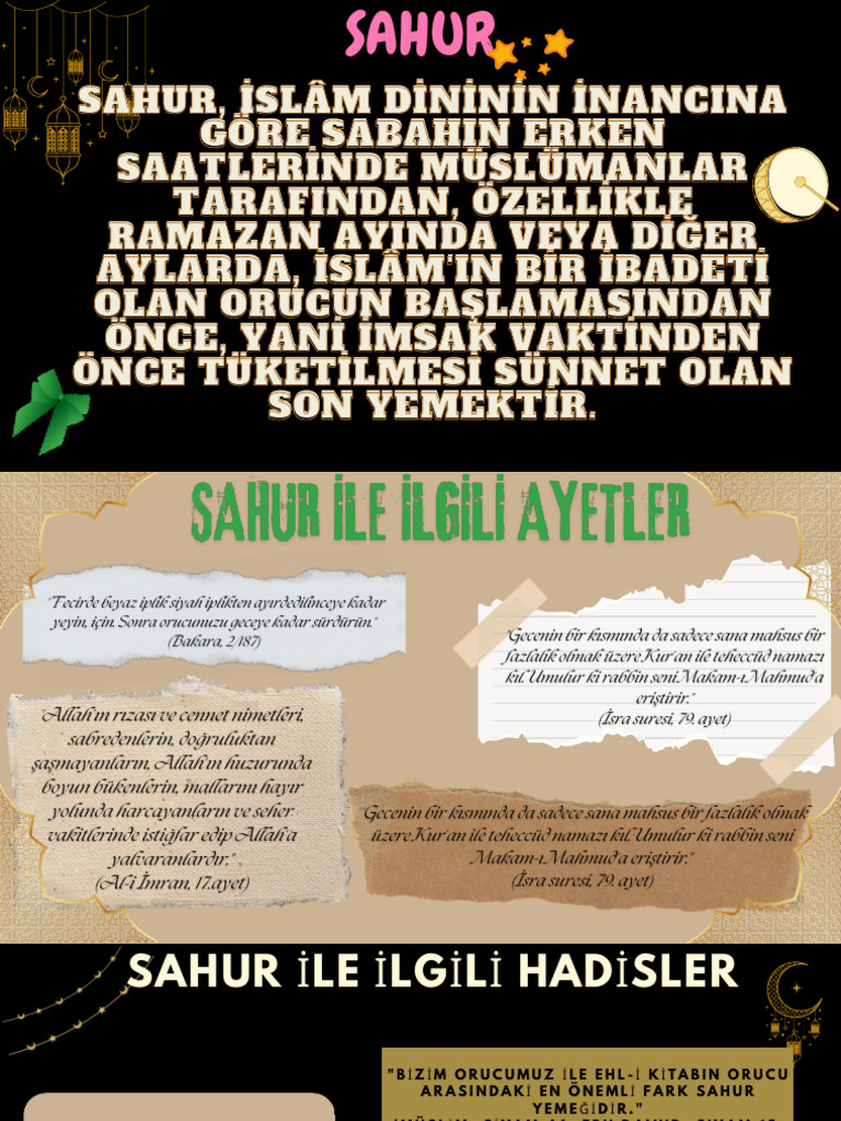 SAHUR | PDF