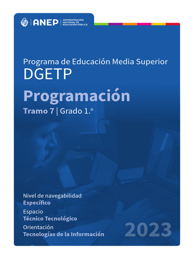 TT008 Programación v3 | PDF | Evaluación | Aprendizaje