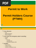 Course Content PTW Level 3 | PDF | Occupational Safety And Health | Safety
