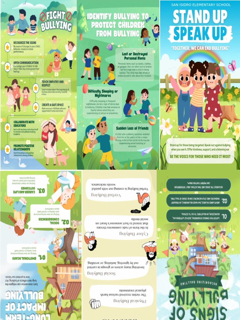 ANTI-BULLYING LEAFLETS | PDF