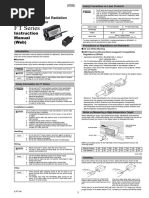 FW-V20 Digital Ultrasonic Sensor Manual | PDF | Electrical Connector ...