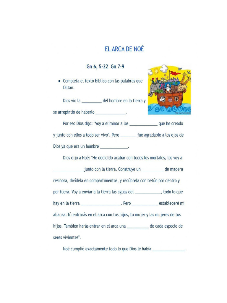 El Arca de Noe | PDF