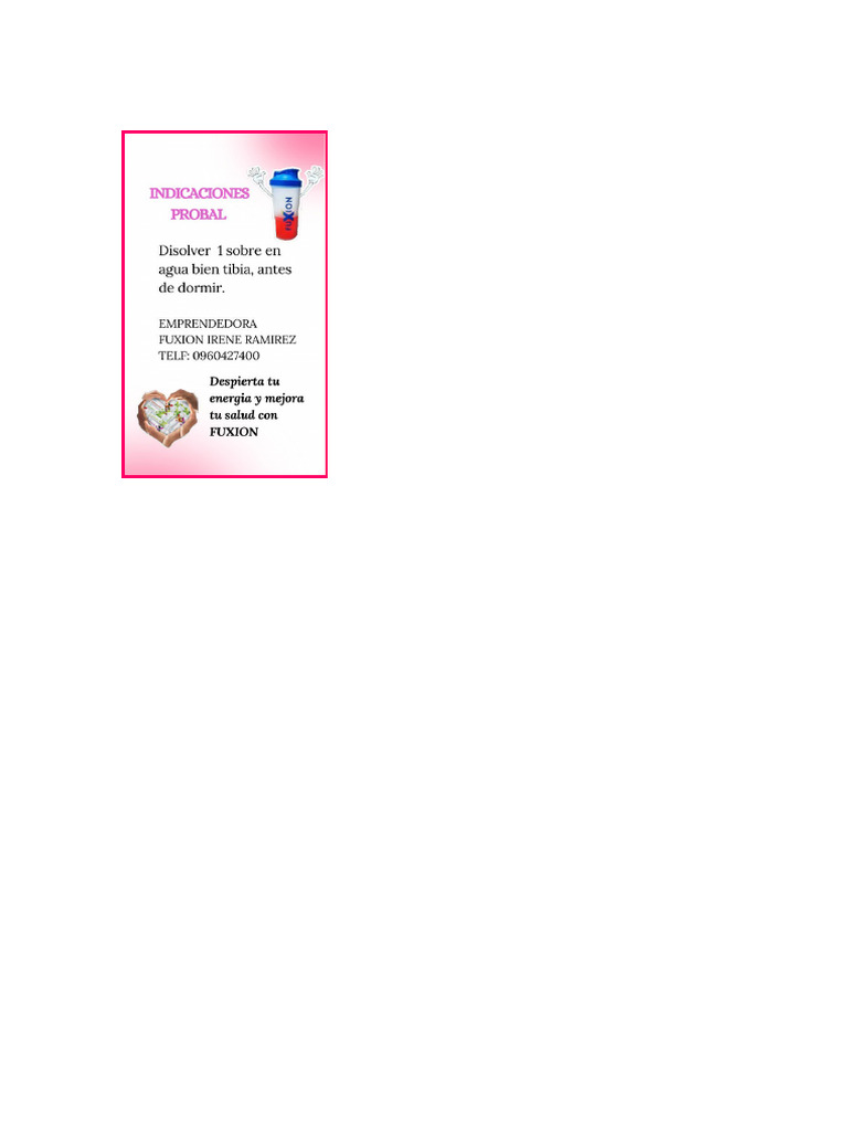 Indicaciones Probal | PDF