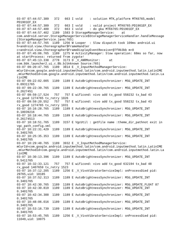 Log | PDF | Operating System Technology | System Software