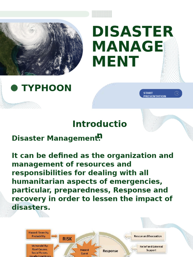 Typhoon Disaster Management Guide | PDF | Emergency Management | Emergency