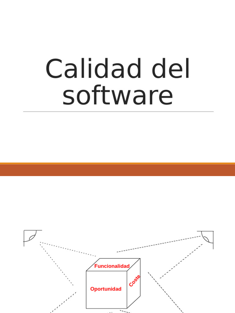 Calidad - Del - Software 1 - 2 | PDF | Software | Calidad (comercial)