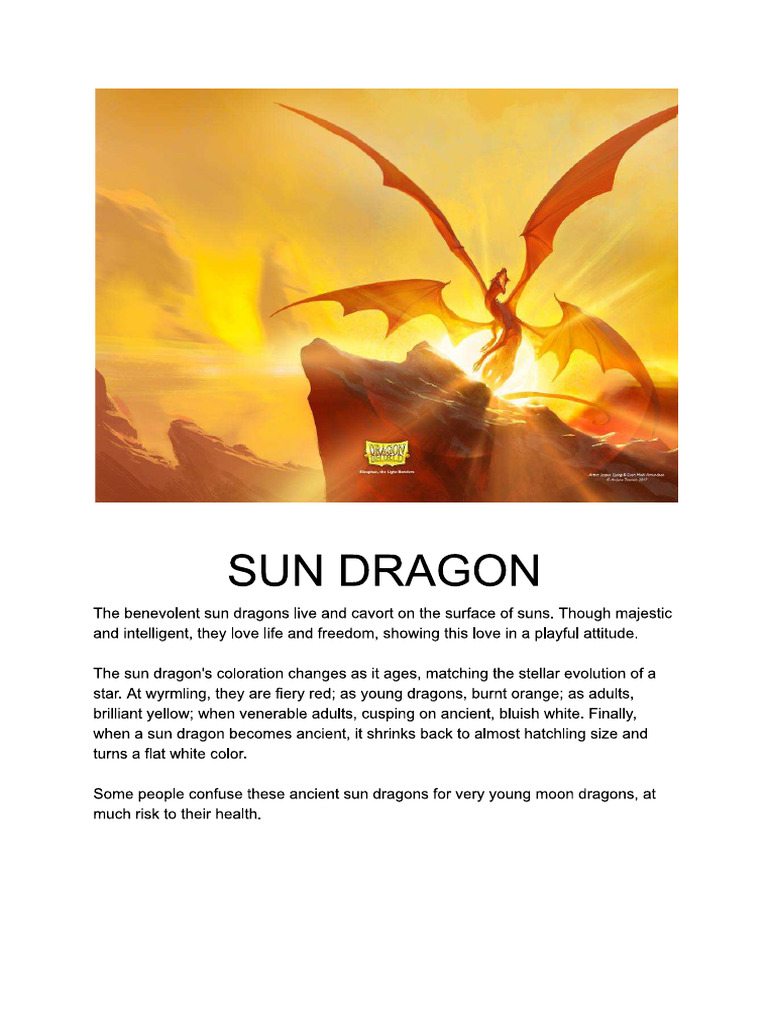 Sun Dragon | PDF