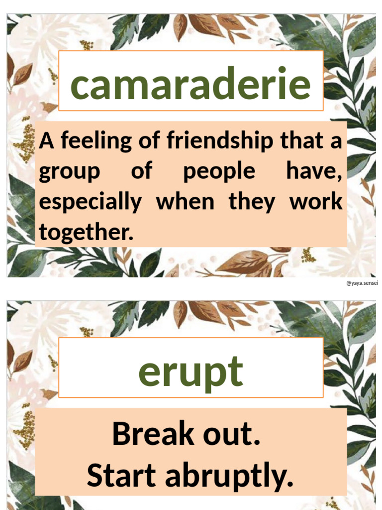 LOW FREQUENCY WORDS | PDF