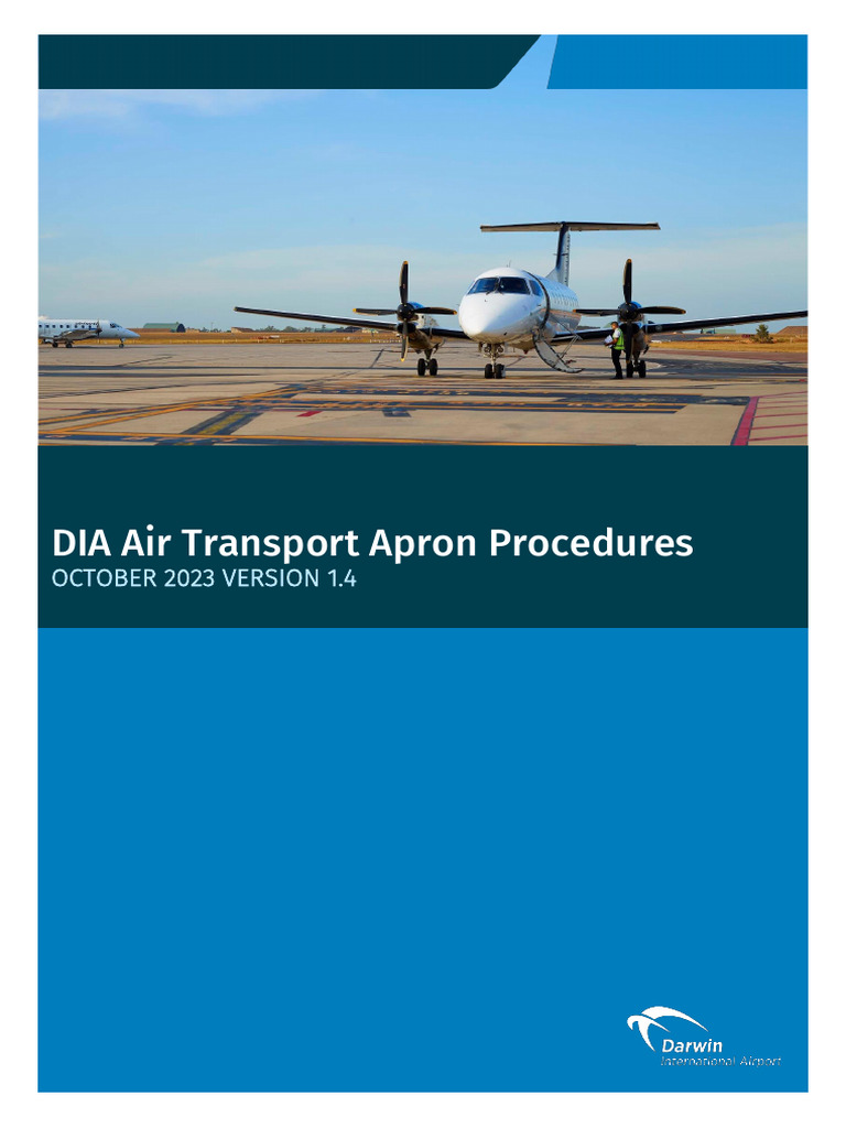 DIA Air Transport Apron Procedures Guide | PDF | Airport | Airbus