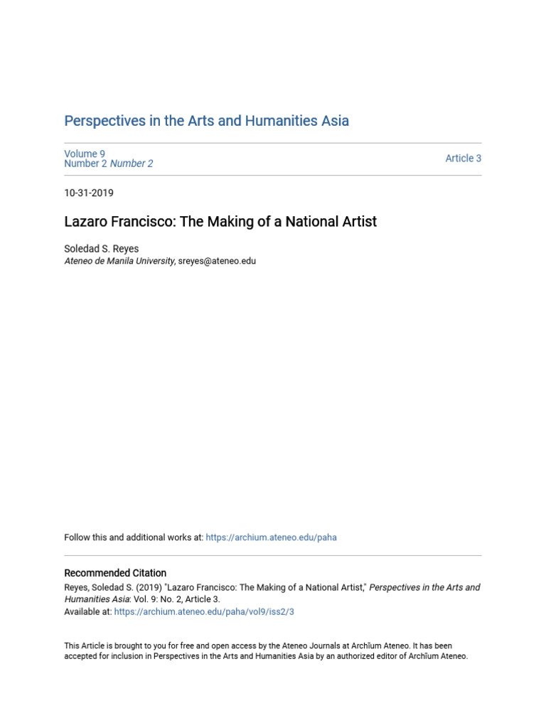 Lazaro Francisco | PDF