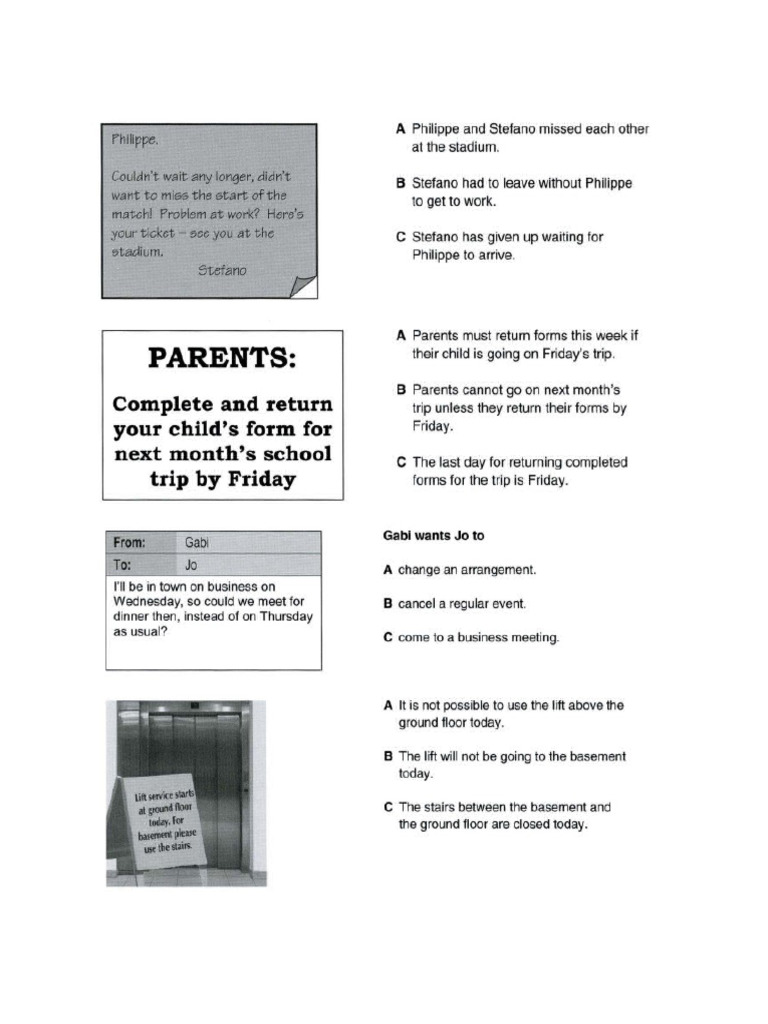 Reading Signs | PDF