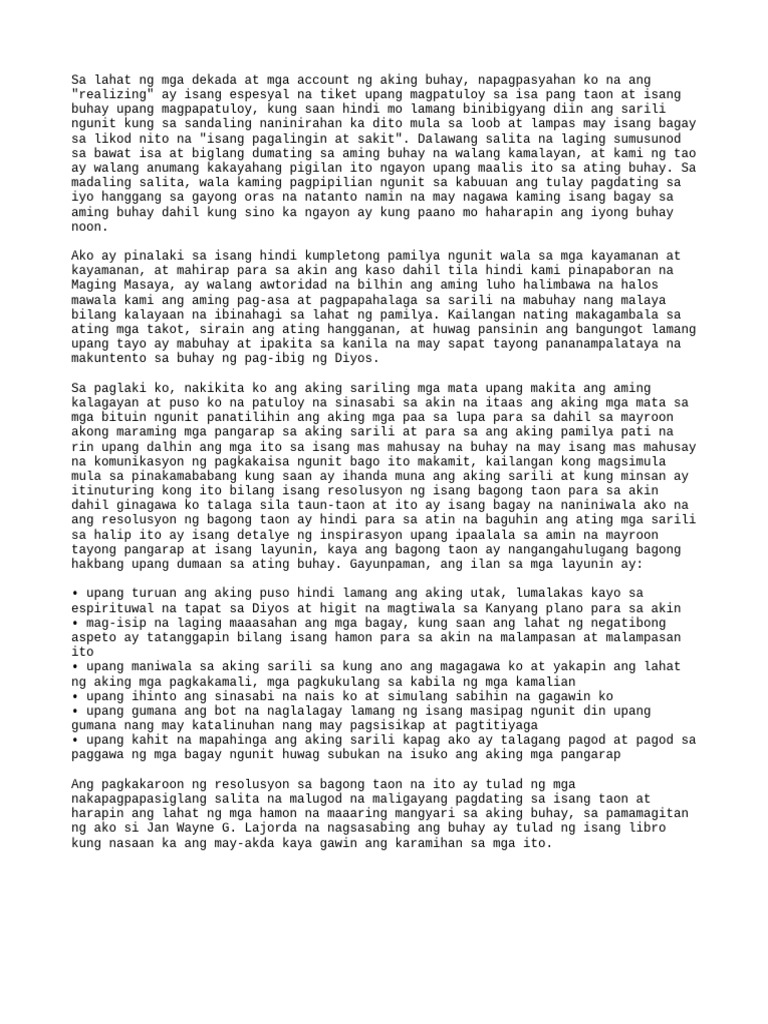 Sa Lahat NG Mga Deka | PDF