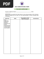 TII-NCOI Annotations Form | PDF | Annotation | Teachers