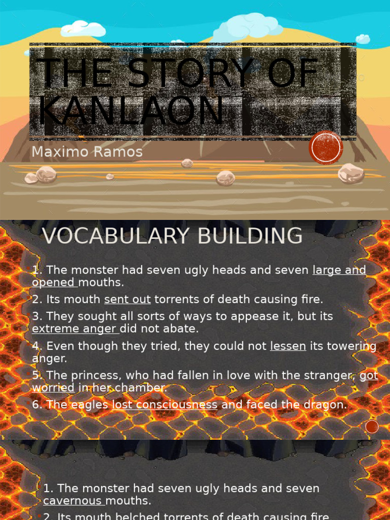 Legends - The Story of Kanlaon Volcano | PDF