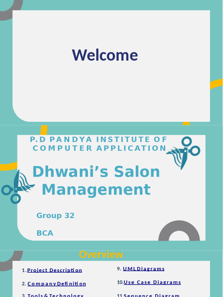 Presentation Salon Comp | PDF | Data Model | Data Management