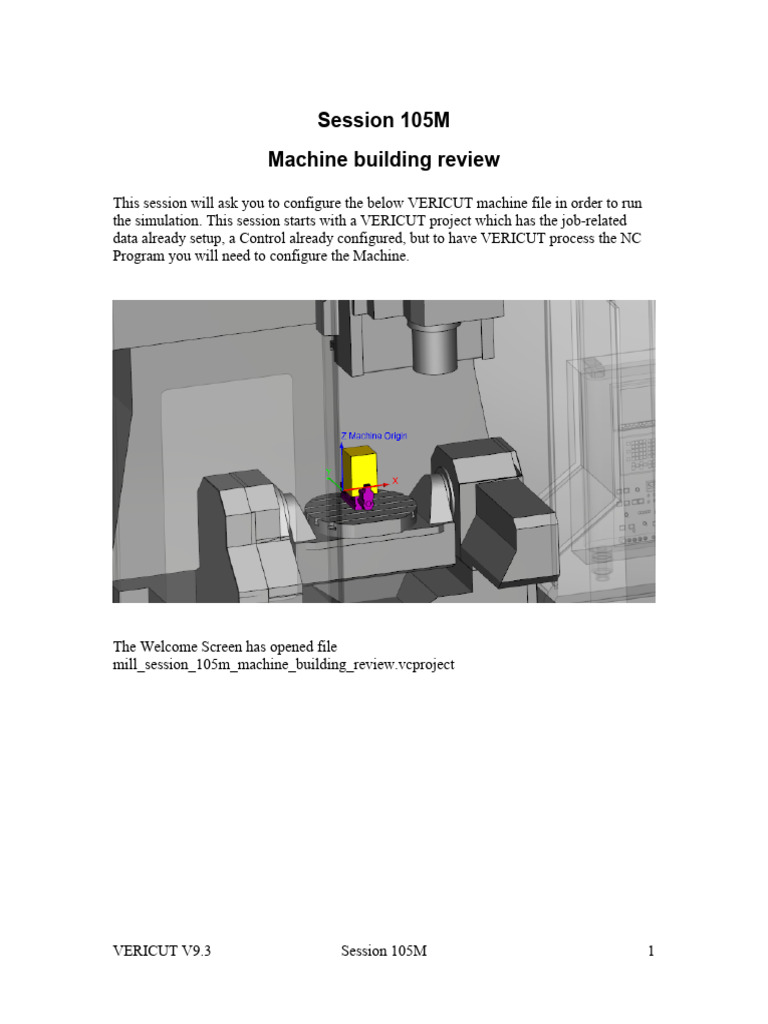 Session 105M-Machine Building Review | PDF