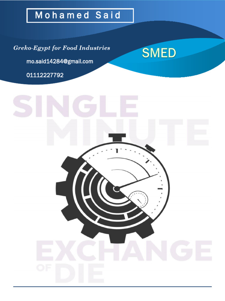 بالعربي SMED | PDF