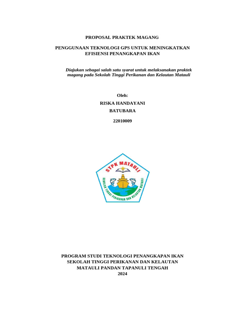 Proposal Pemanfaatan GPS | PDF