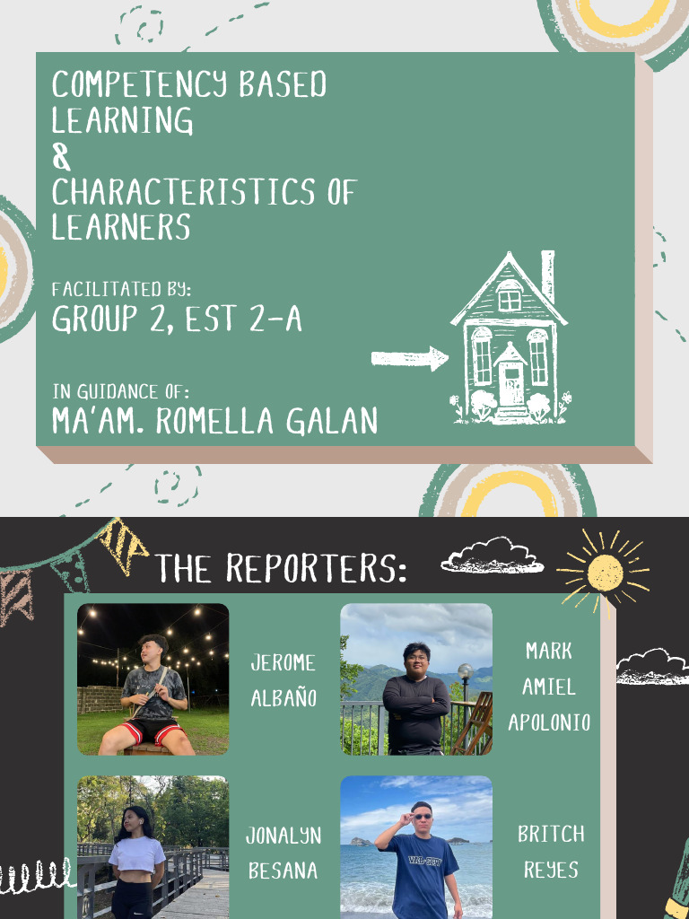 Group 2 Presentation Competency Based Learning and | PDF | Learning ...