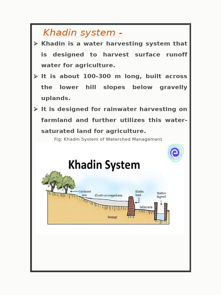 Khadin System | PDF