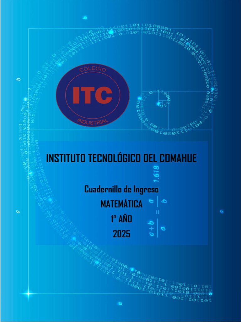 Cuadernillo Ingreso 2025 Matematica 1 | PDF | Ángulo | Matemáticas