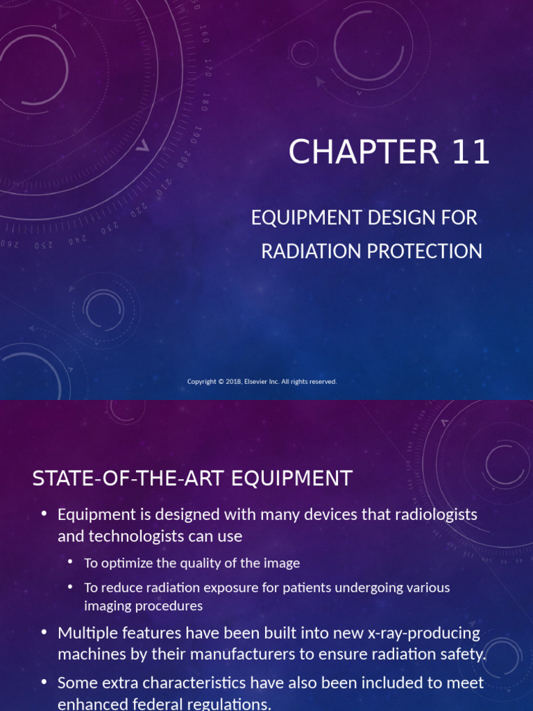 CH 11 Equipment Design For Radiation Protection | PDF | Radiography | X Ray