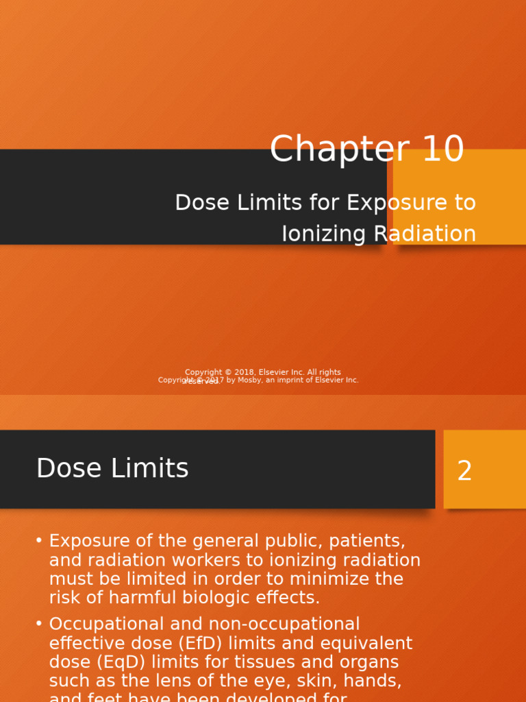 Ionizing Radiation Dose Limits Explained | PDF | Ionizing Radiation ...