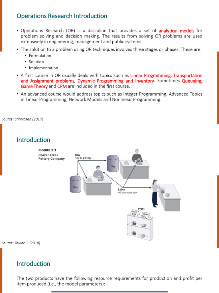 b2.Introduction to Operations Research | PDF | Linear Programming | Mathematical Optimization