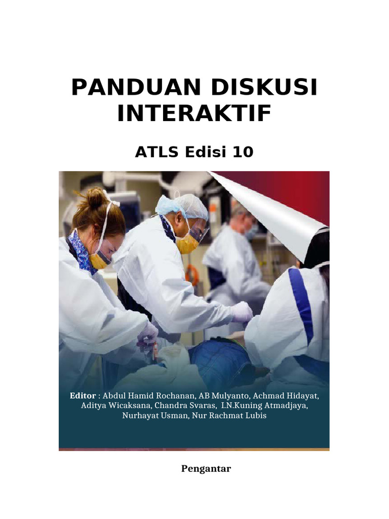 Panduan ATLS 10 ed | PDF | Shock (Circulatory) | Major Trauma