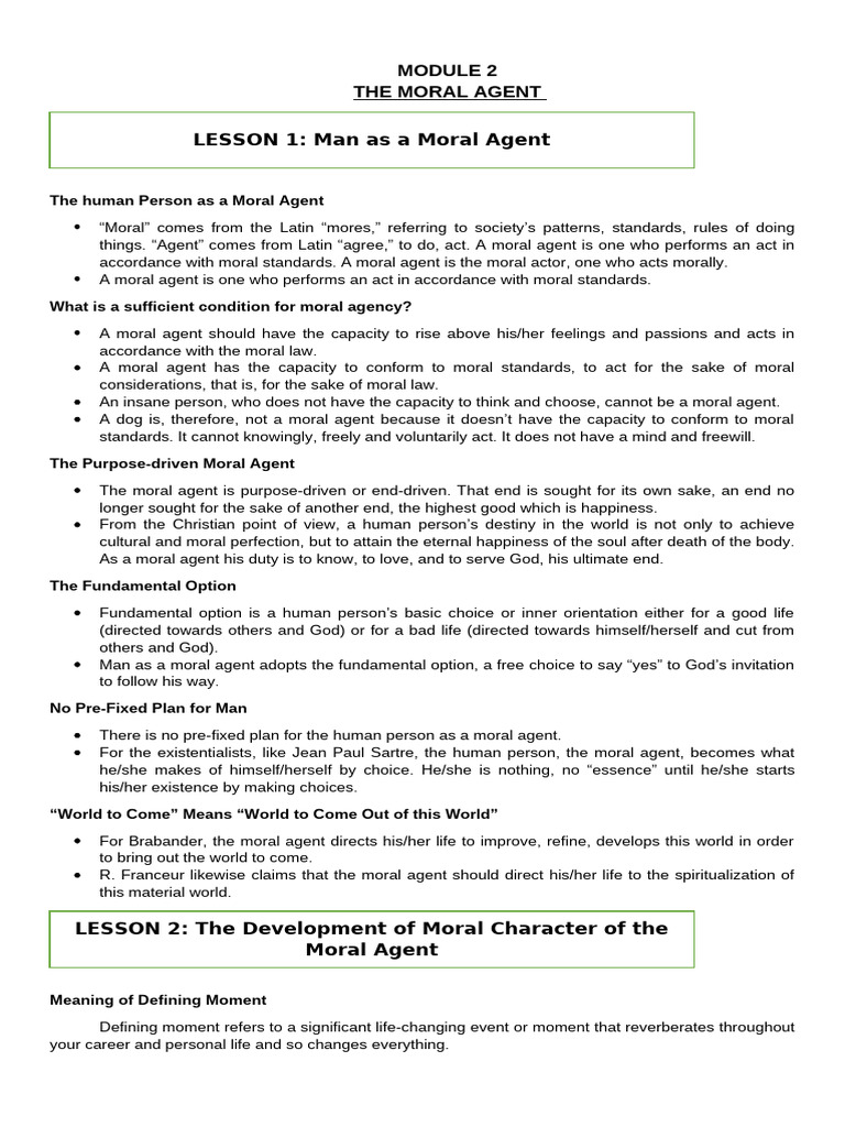 Ethics All Modules Student | PDF | Conscience | Social Psychology