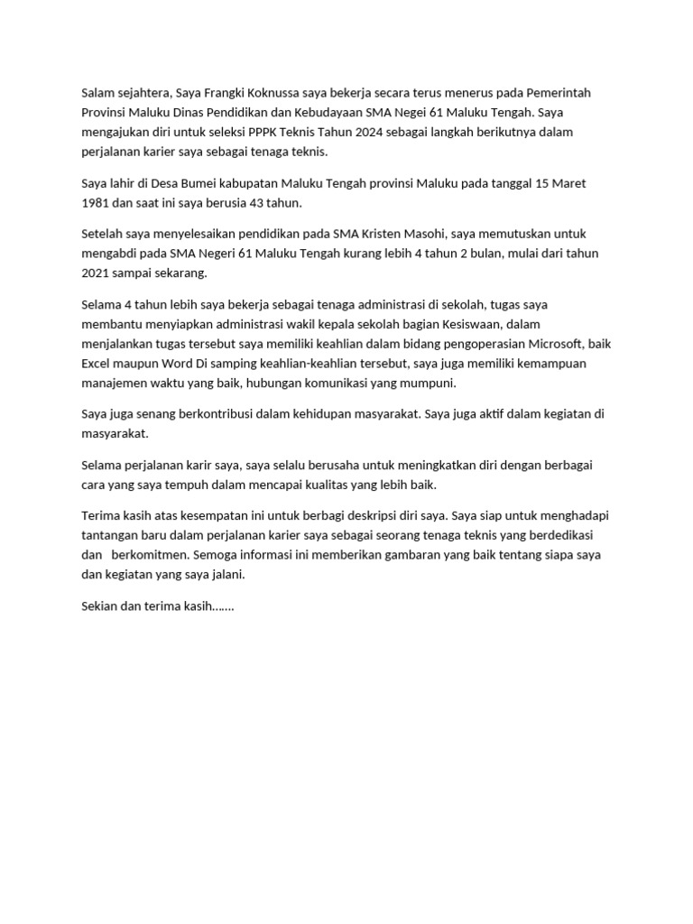 Deskripsi Angki Koknussa | PDF