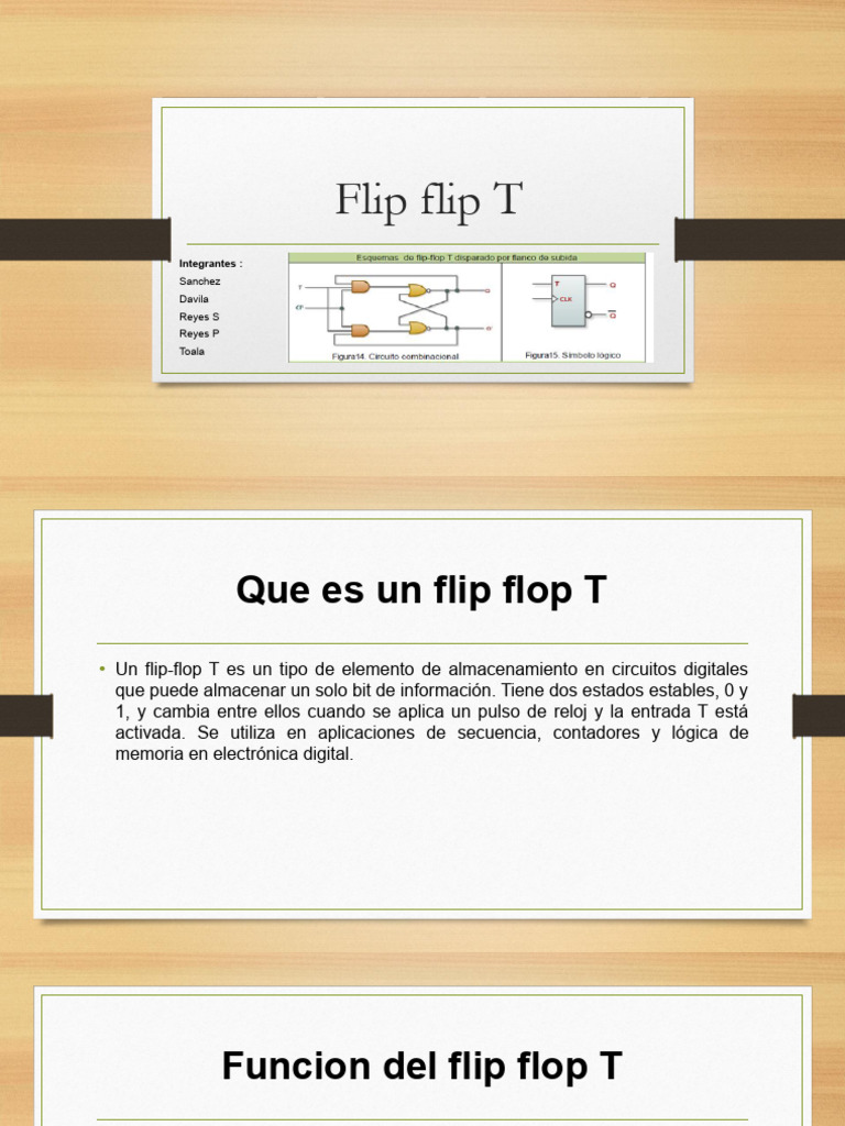 Flip flop T-1.pptx | PDF