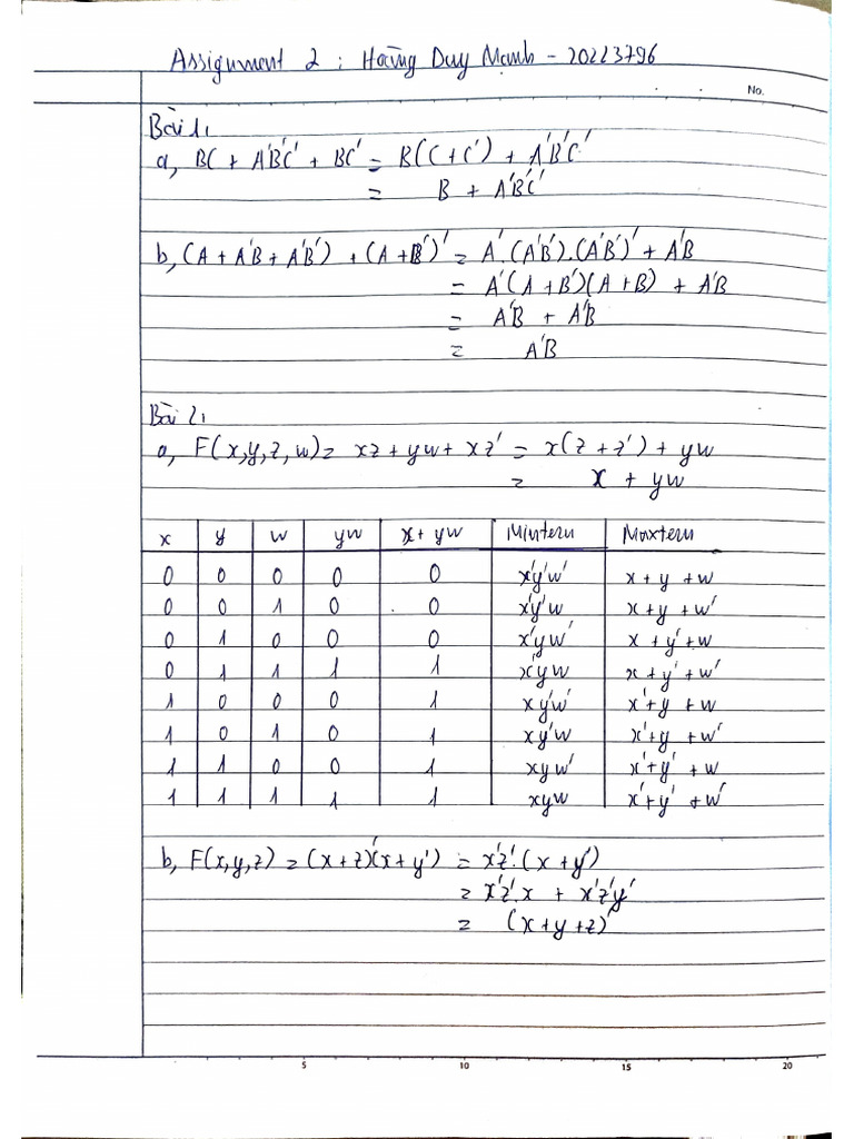Assignment2 - 20223796 - Hoàng Duy M NH | PDF