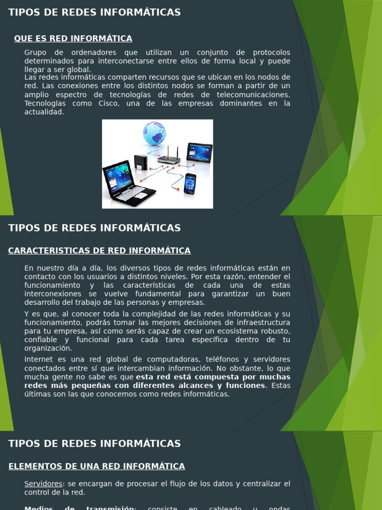 Tipos de Redes Informaticas | PDF | Red de computadoras | Red privada virtual