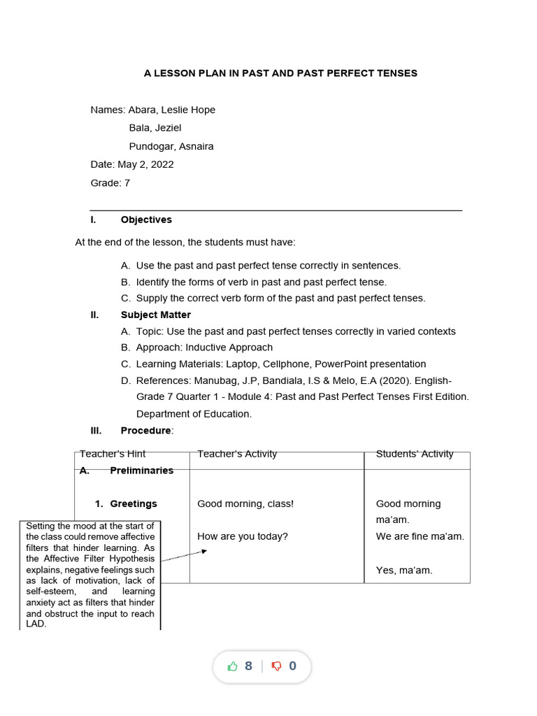 dlstudocu.com_a-lesson-plan-in-past-and-past-perfect-tenses | PDF ...