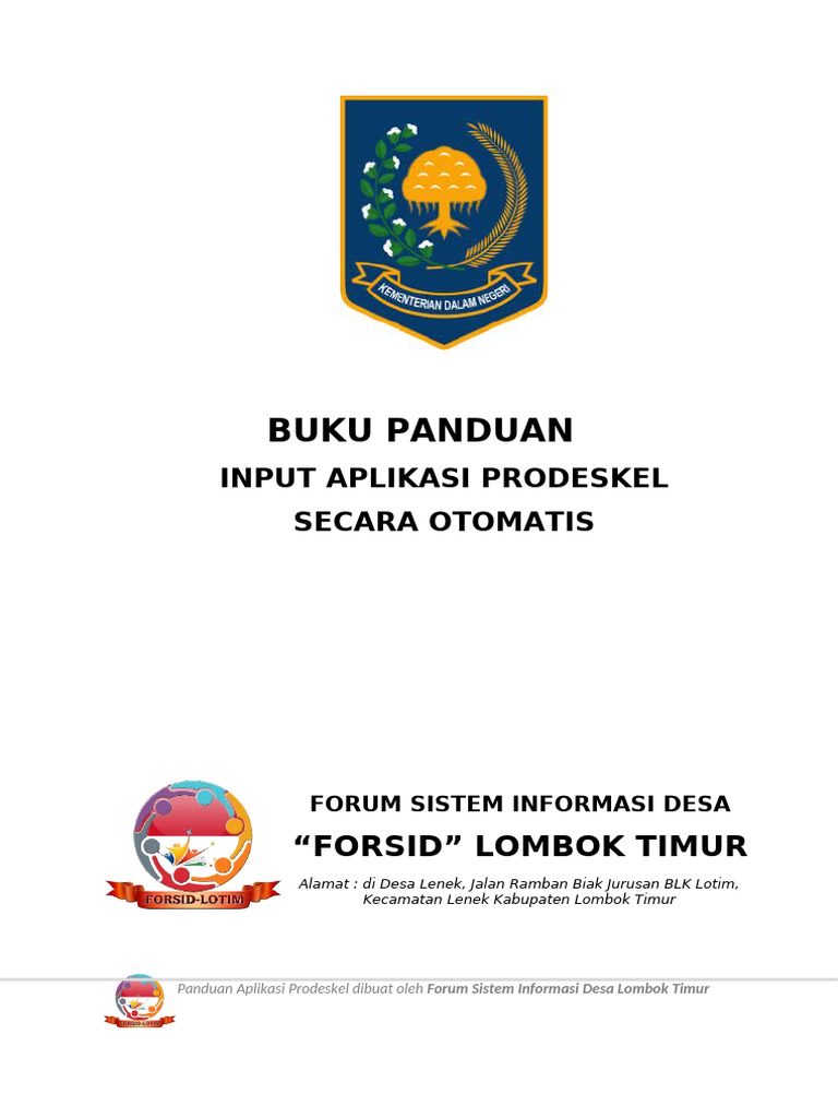 Panduan Login Otomatis Prodeskel | PDF