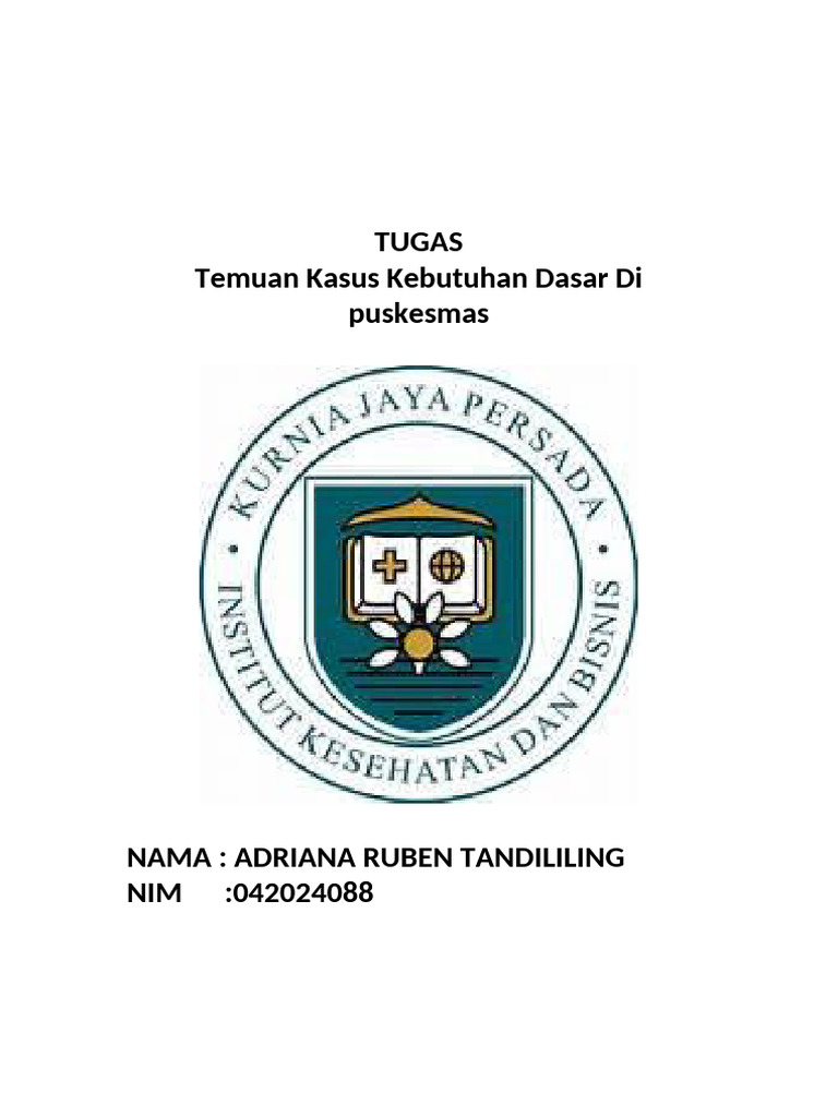 Adriana Ruben Tandililing | PDF