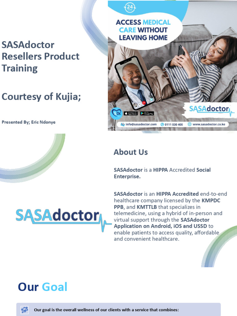 SASAdoctor Kujia Resellers Products PowerPoint Presentation FINAL | PDF ...