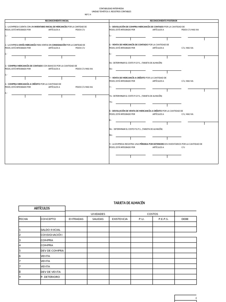 NIF C-4 R ALUMNO | PDF